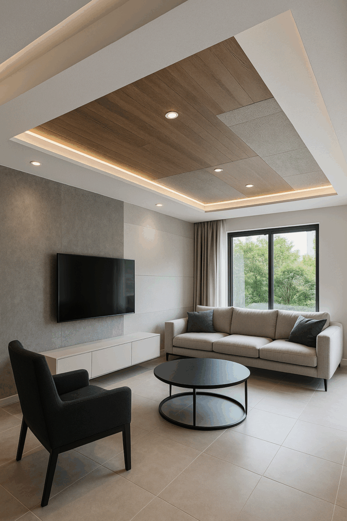 Inovasi Material Plafon Modern: Gypsum, Shera, dan Fiber Cement untuk ...